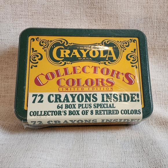 Crayola | Other | Vintage Crayola Collectors Colors Limited Edition Tin ...